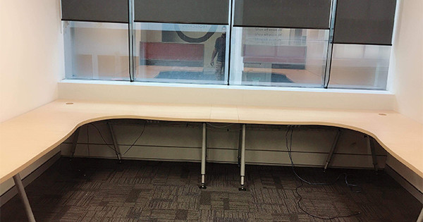 C shape Office Corner Desk