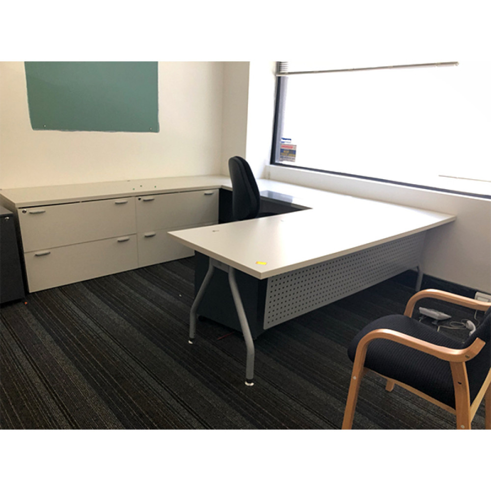 C shape Office Corner Desk